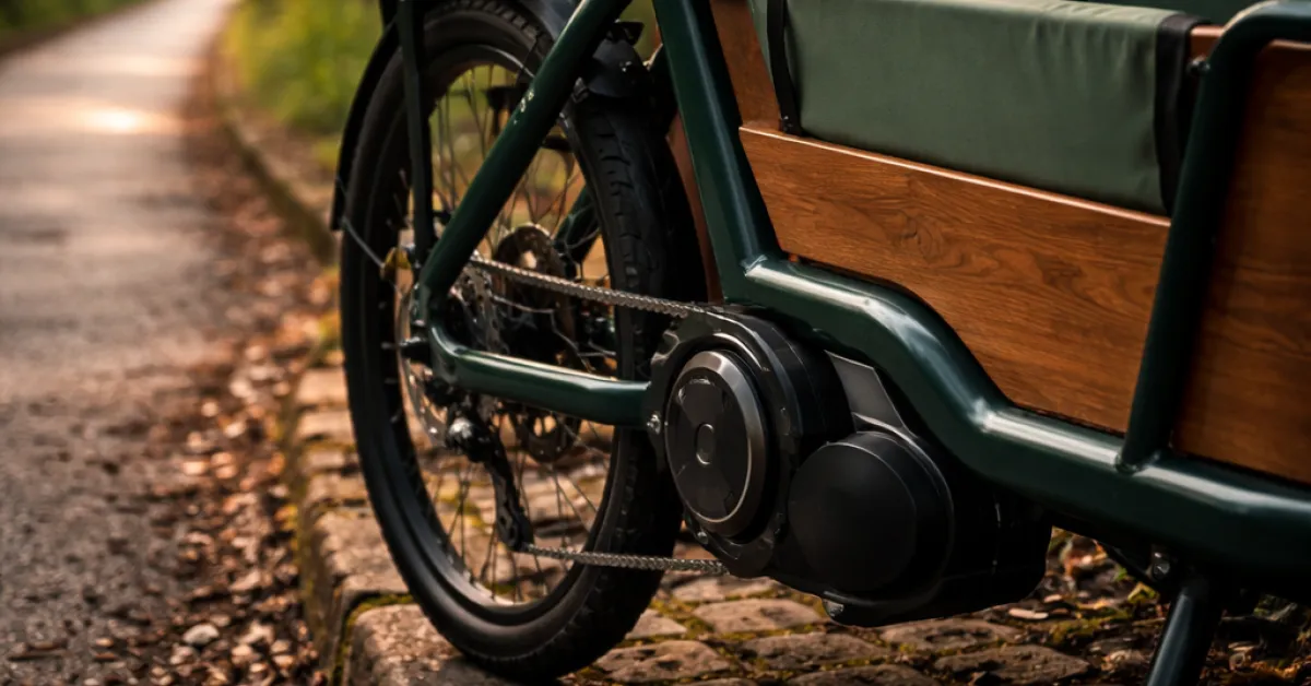 Btwin E-Three 900 : ce que vaut vraiment le moteur Owuru du cargo Decathlon